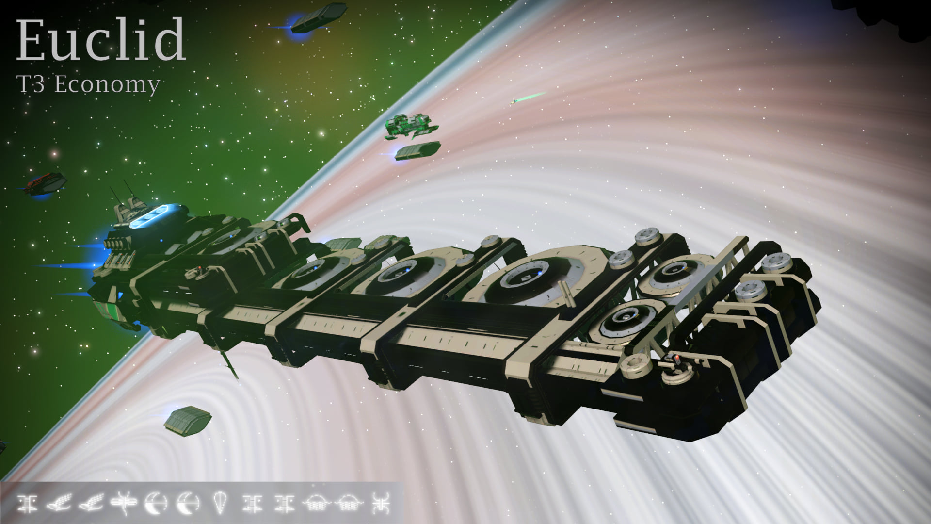 Brown / Grey Cargo-Class Underbite System-Freighter Euclid Galaxy T3 Economy | Scrolller