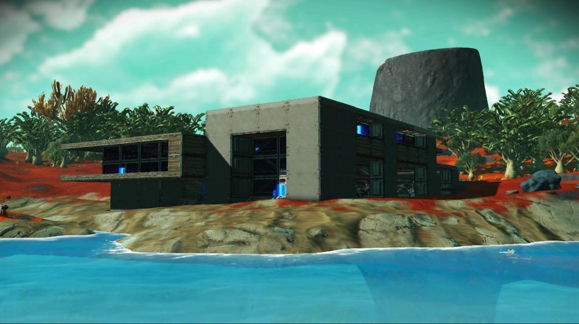 Brutalist Design on Tropical Beach | Scrolller