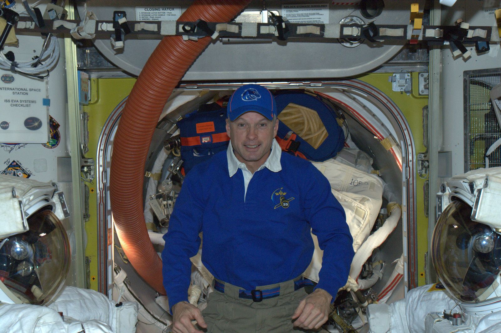 BSU Professor Steve Swanson aboard the International Space Station | Scrolller