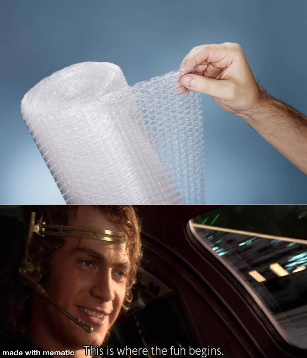 Bubble wrap is the best | Scrolller