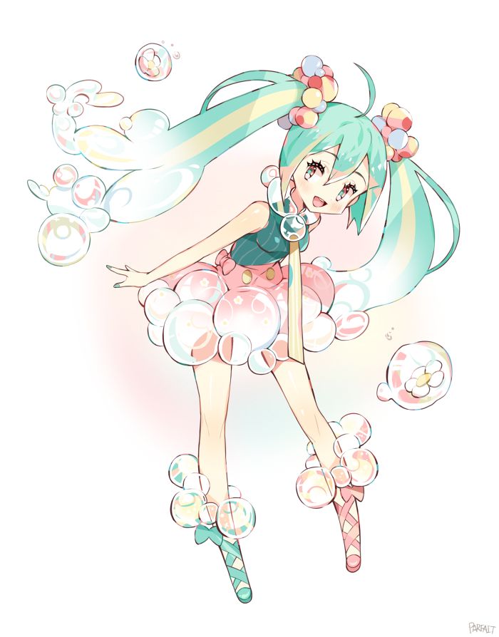 Bubbly Miku | Scrolller