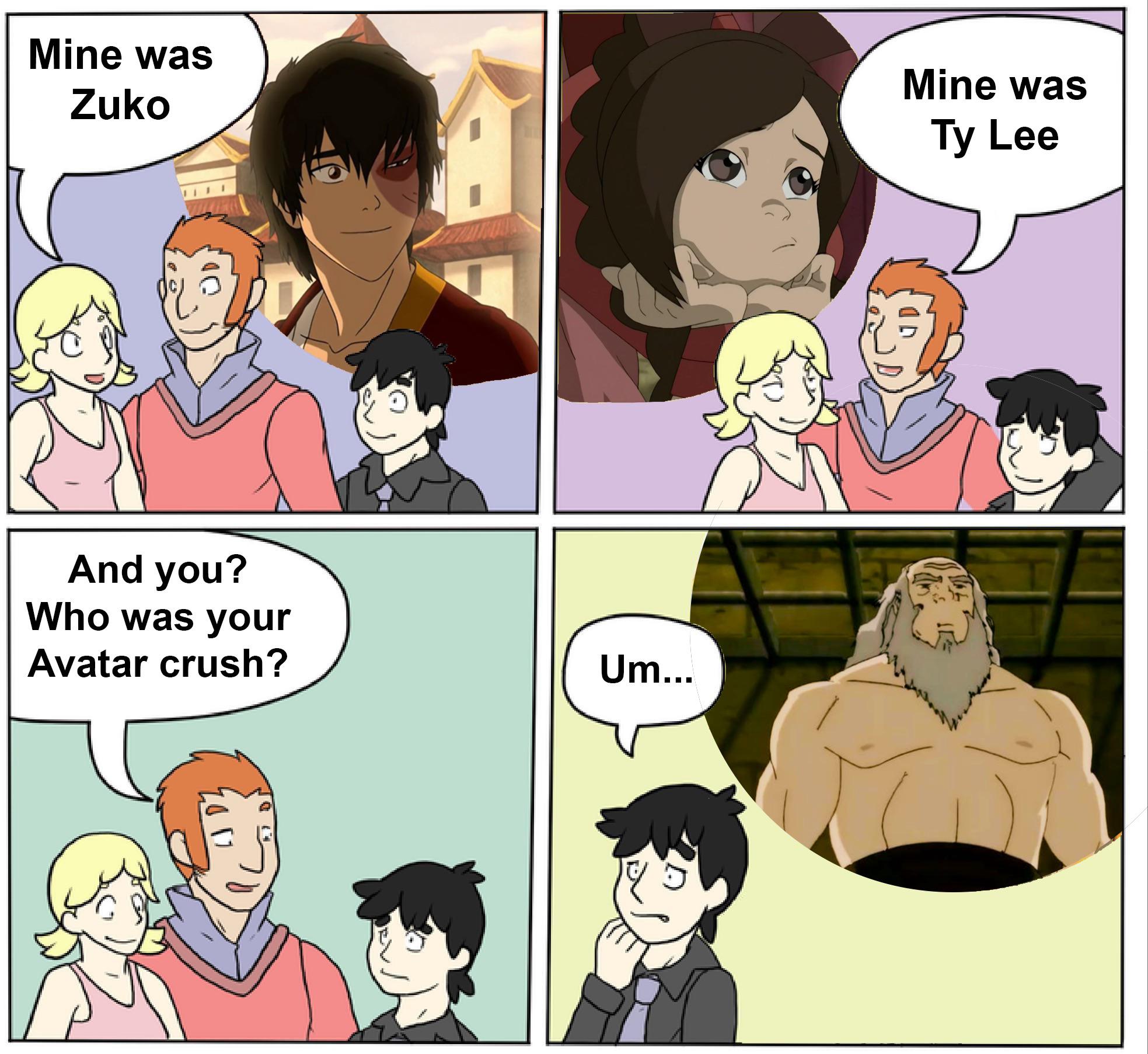 Buff Iroh is Crush for Life. | Scrolller