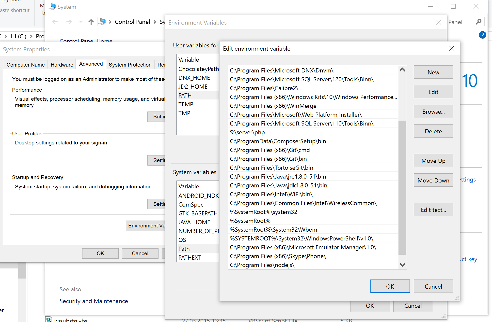 Build 10547 Comes With A New System Variable Editor Scrolller