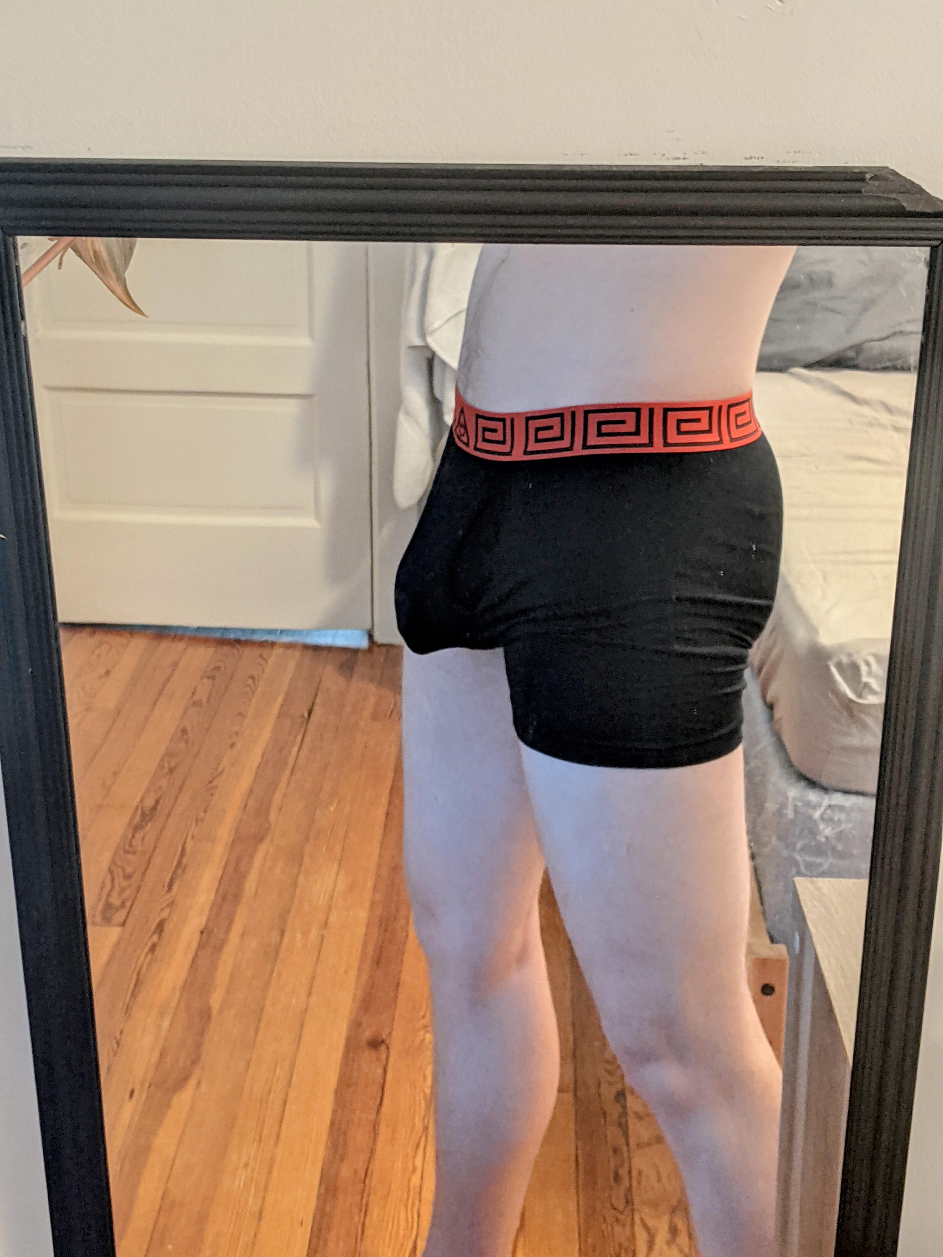 Bulging in my pouch underwear | Scrolller