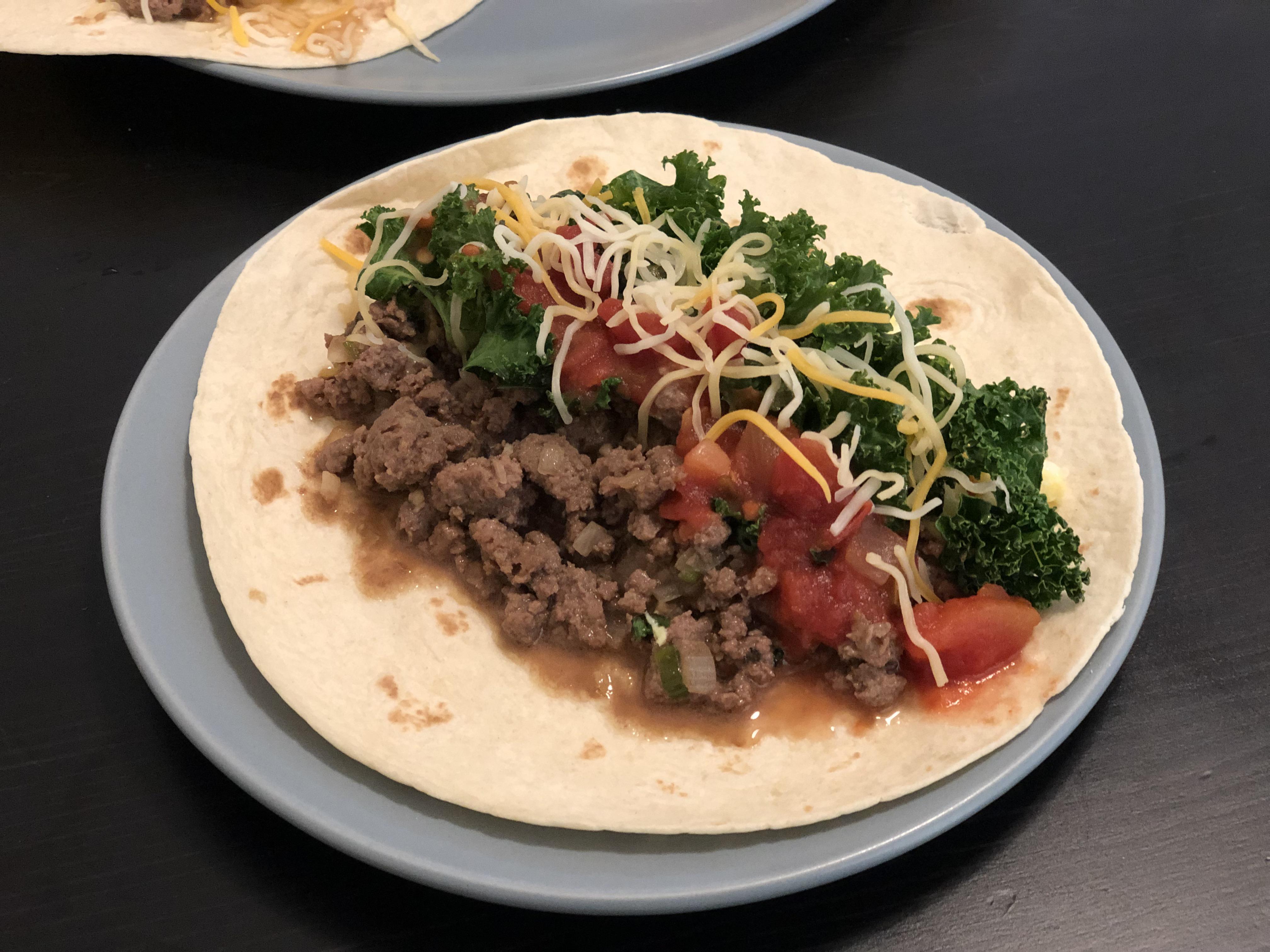 Bulgogi taco for breakfast | Scrolller