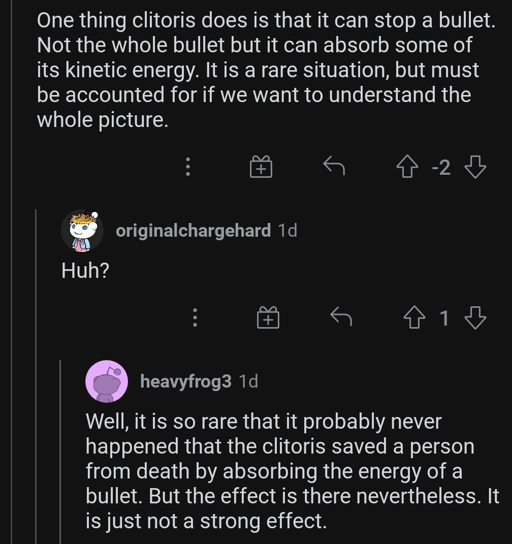 Bulletproof Clitoris | Scrolller