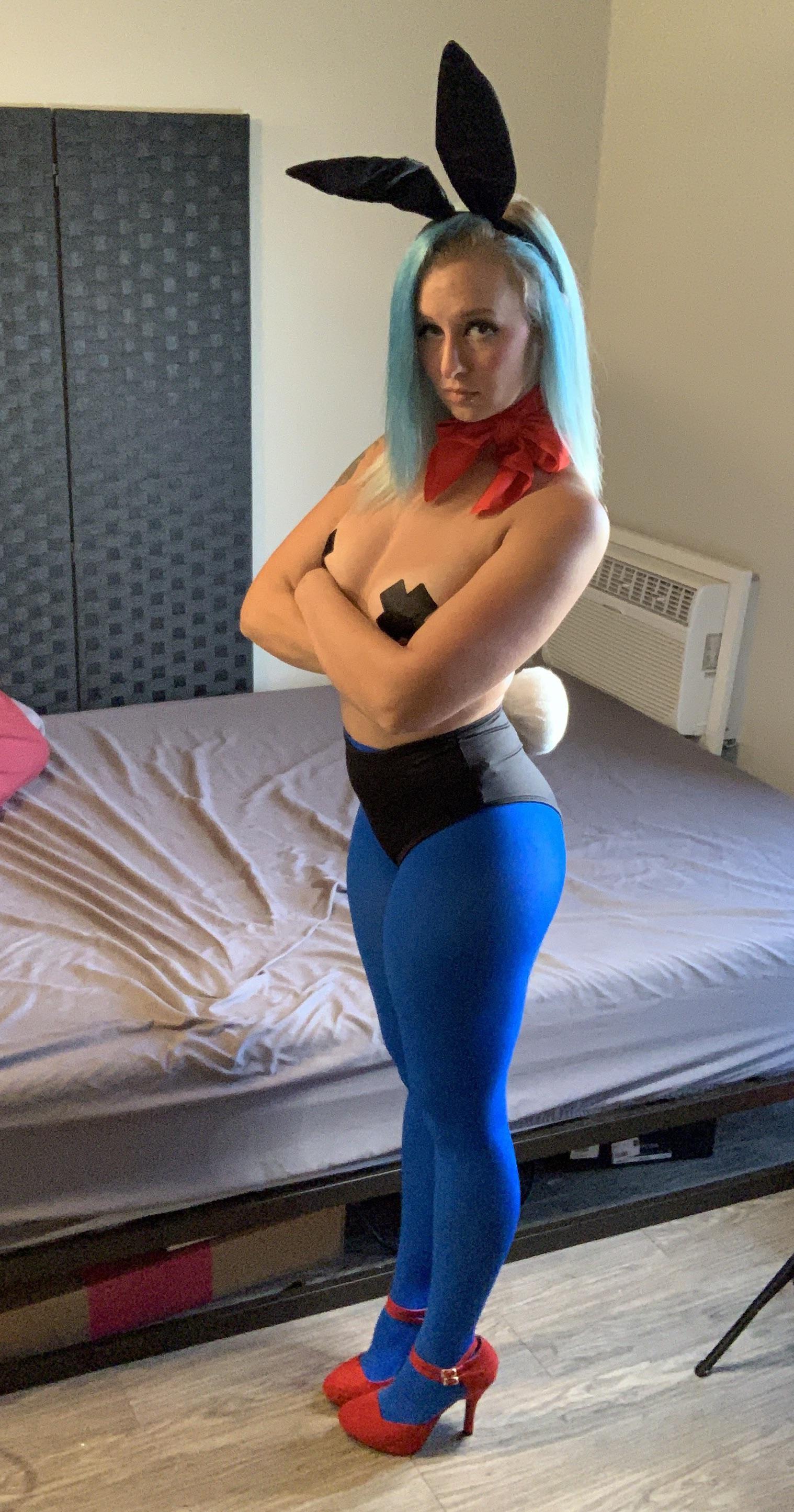 Bulma bunny 💜 | Scrolller