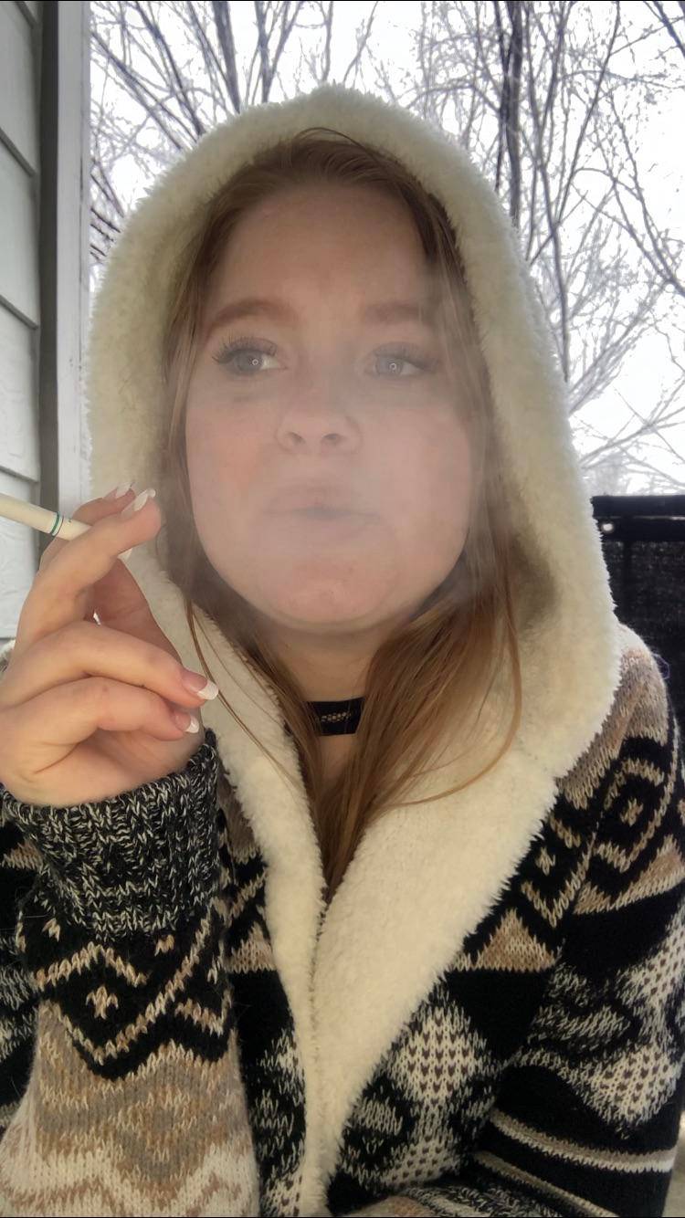 Bundled up for a smoke | Scrolller