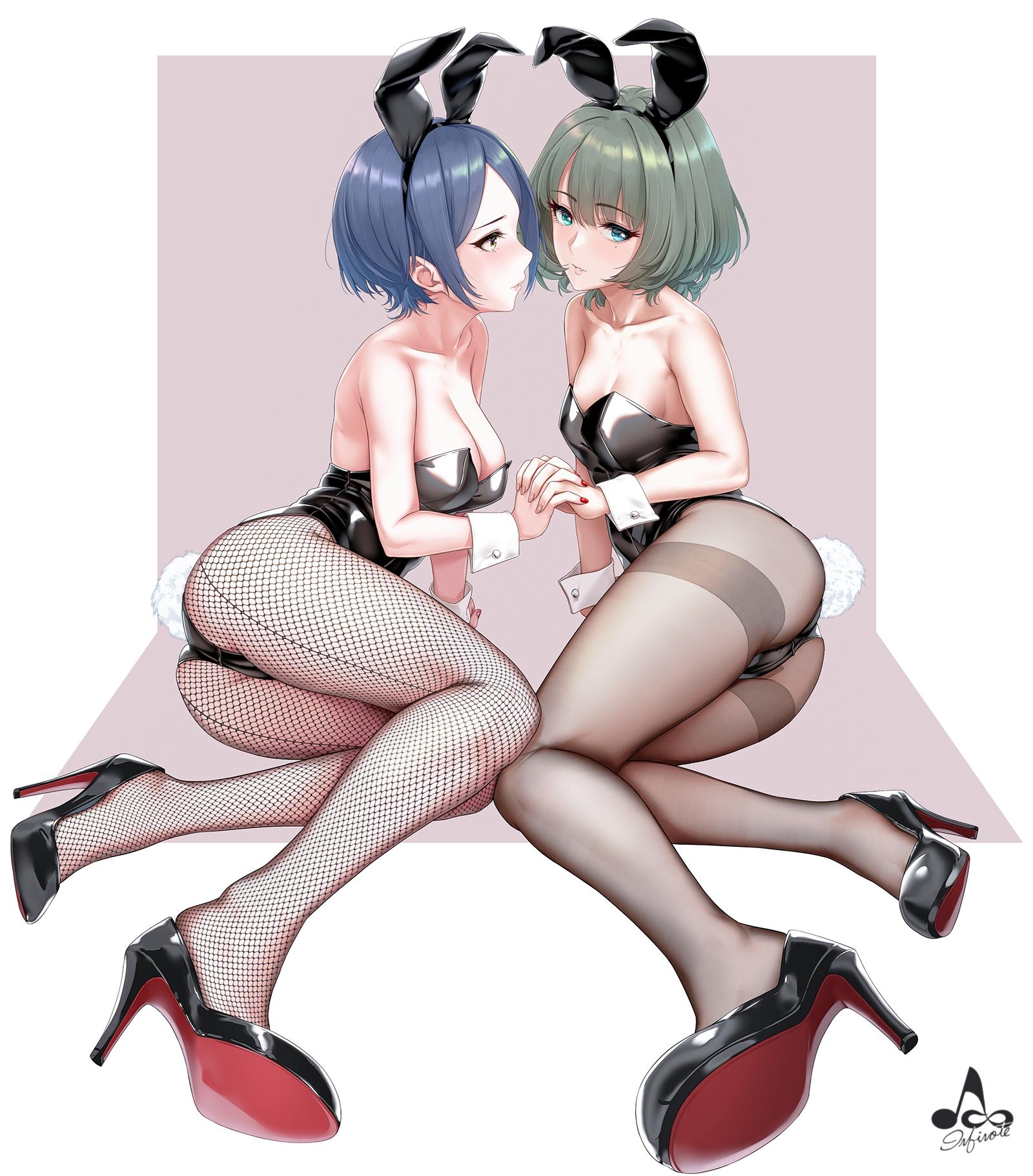 Bunny Kaede & Kanade [Idolmaster] | Scrolller