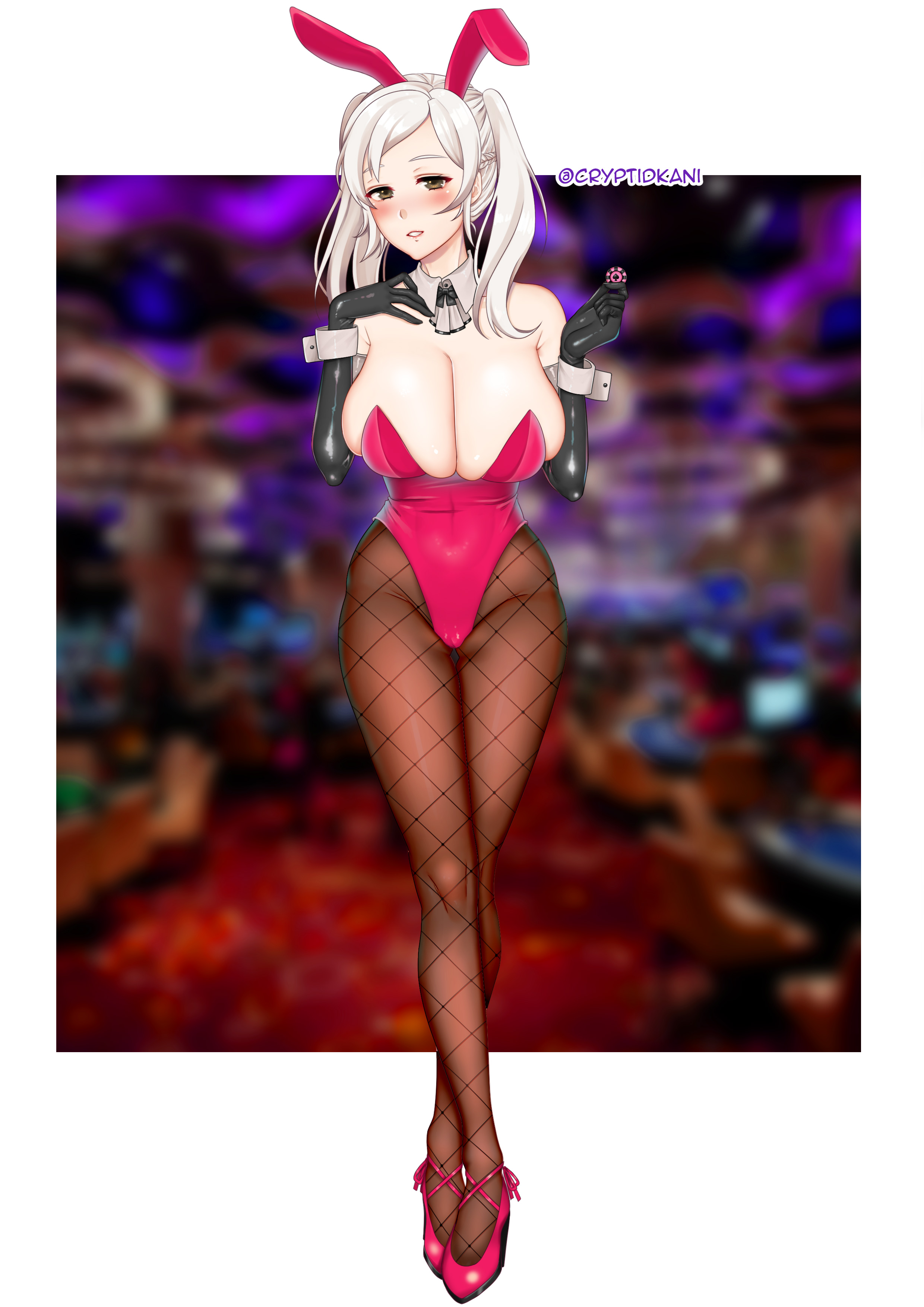 Bunny Suit F!Robin (Cryptid Crab) | Scrolller