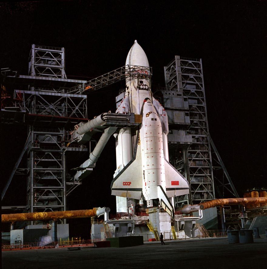 Buran, the "Soviet Space Shuttle" on the launchpad | Scrolller
