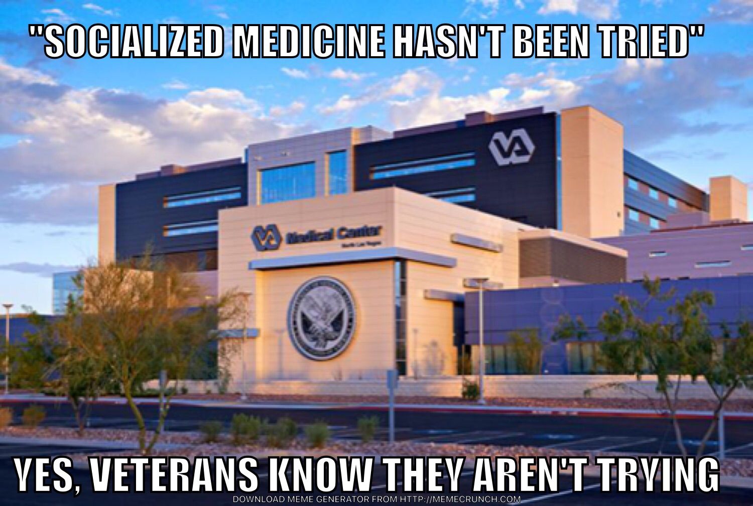 But Veterans like the VA, right? | Scrolller