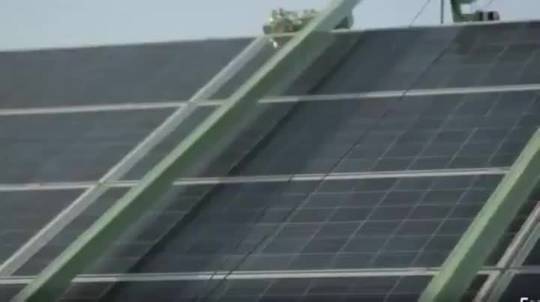 But who cleans the solar panels of the solar powered solar panel cleaning robot? | Scrolller