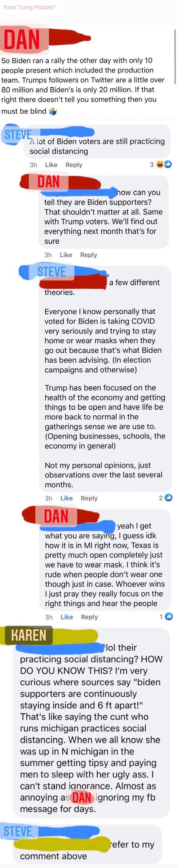 Karen is confused as to why she’s not getting responses to her messages | Scrolller