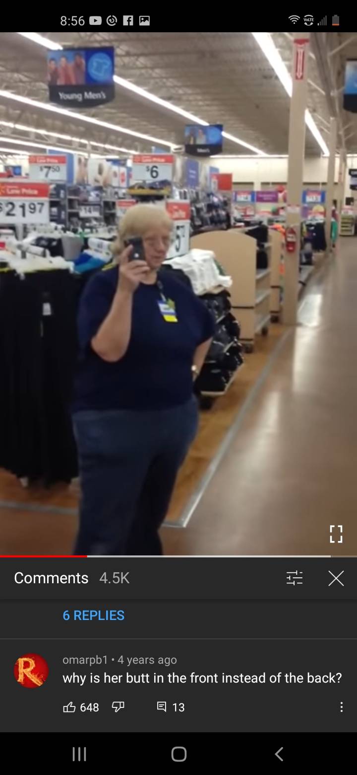 Butt in the front | Scrolller