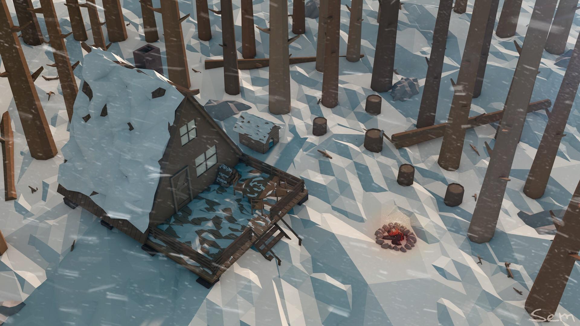 Cabin In The Forest | Scrolller