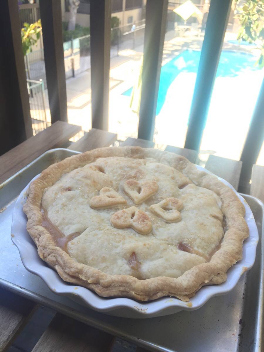 California peach pie! | Scrolller