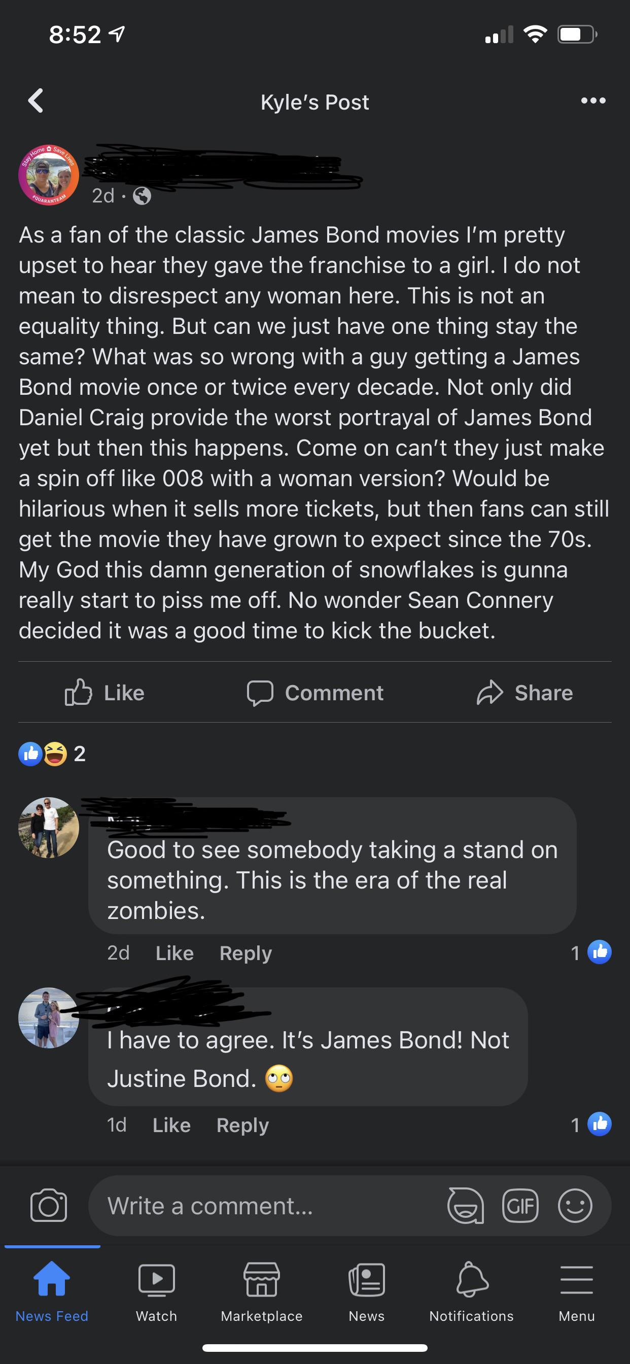 Calling someone a snowflake when you seem pretty triggered by something so irrelevant… | Scrolller