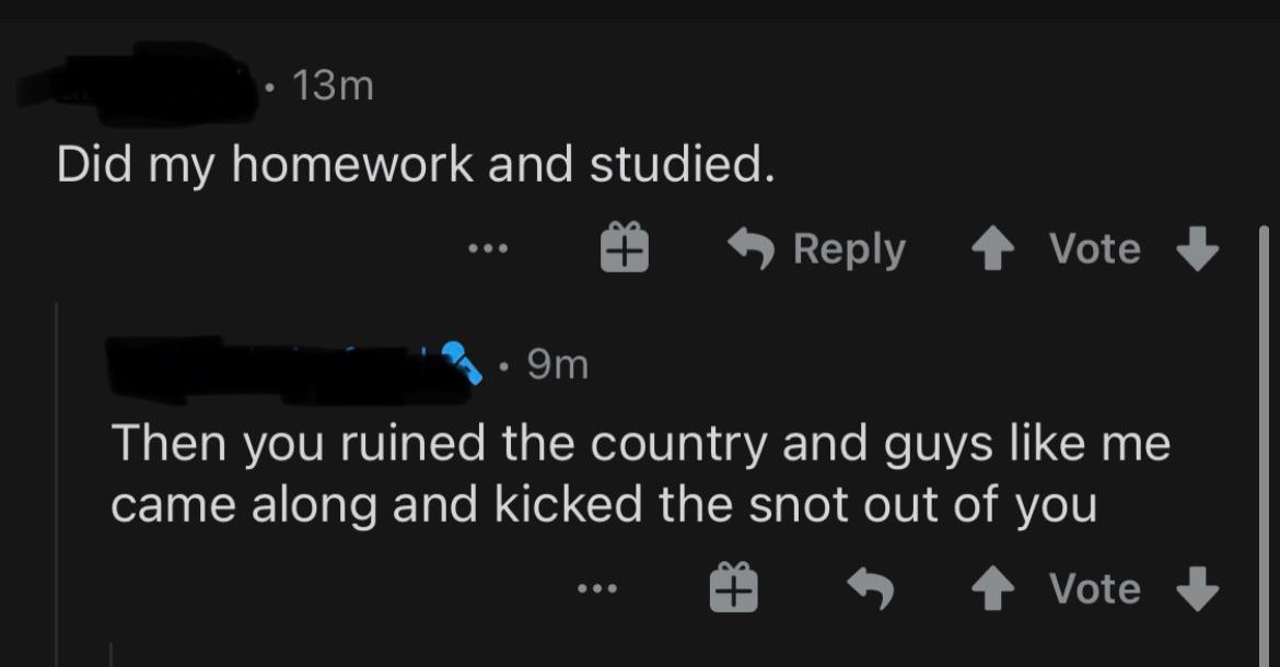 Calm down man | Scrolller