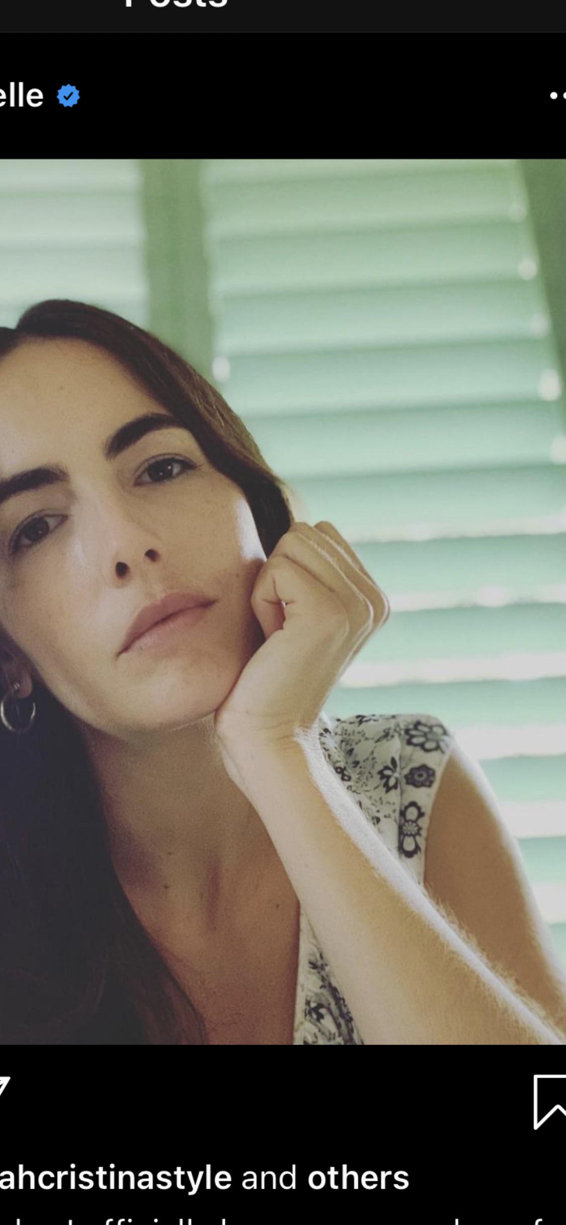 Camilla bell hairy arm. (Instagram post) | Scrolller