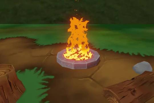 Campfire Scene | Scrolller