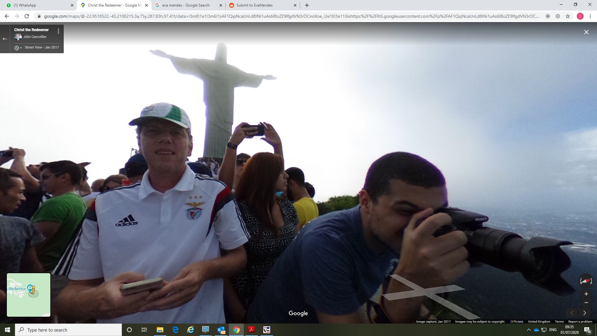 Can anyone confirm if the woman here is Eva? found when browsing Google ...