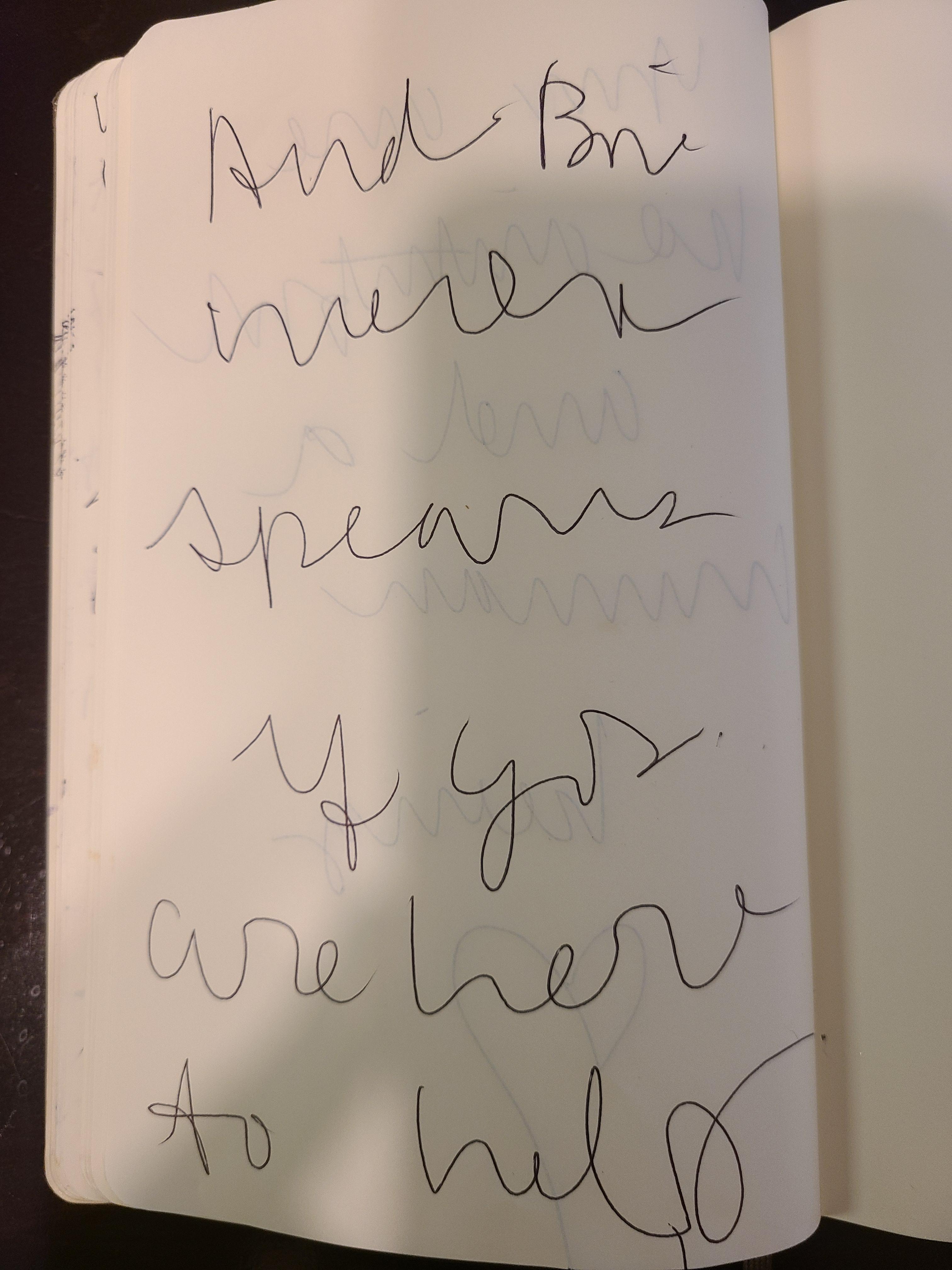 Can anyone help me decipher what this says? | Scrolller