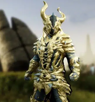 Can someone replicate this armor with one of their Warframes? Maybe Prime Rhino? Or Oberon ...