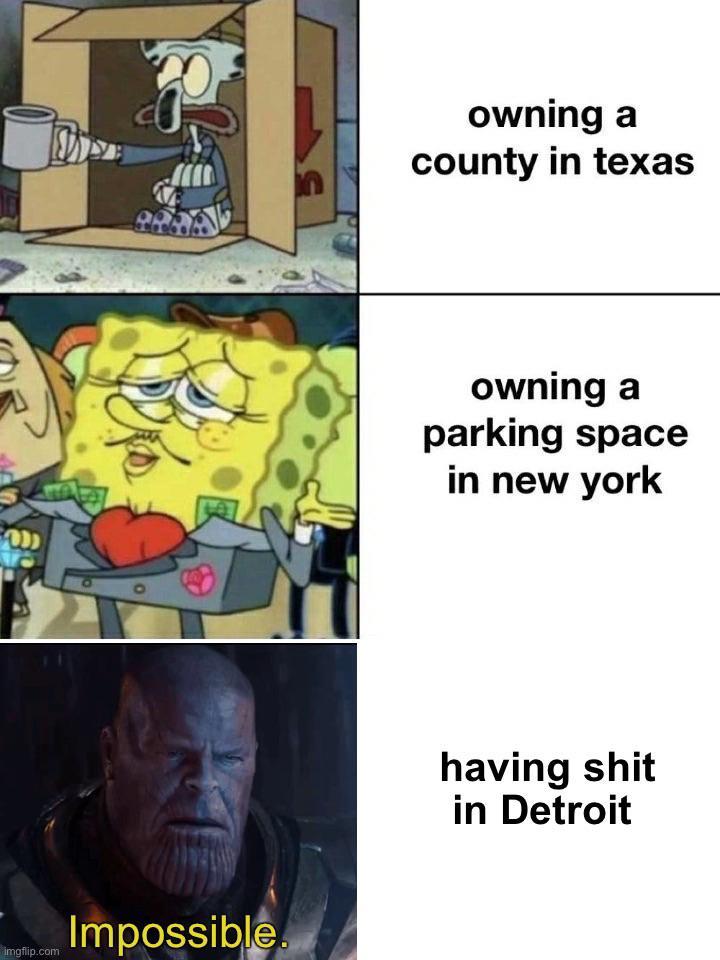 Can’t have shit in Detroit | Scrolller