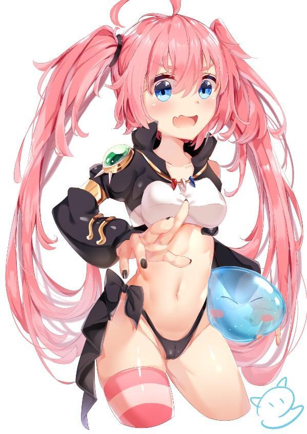 Can we upvote this for publication that we would love to Belle wear a cosplay of Milim from ...