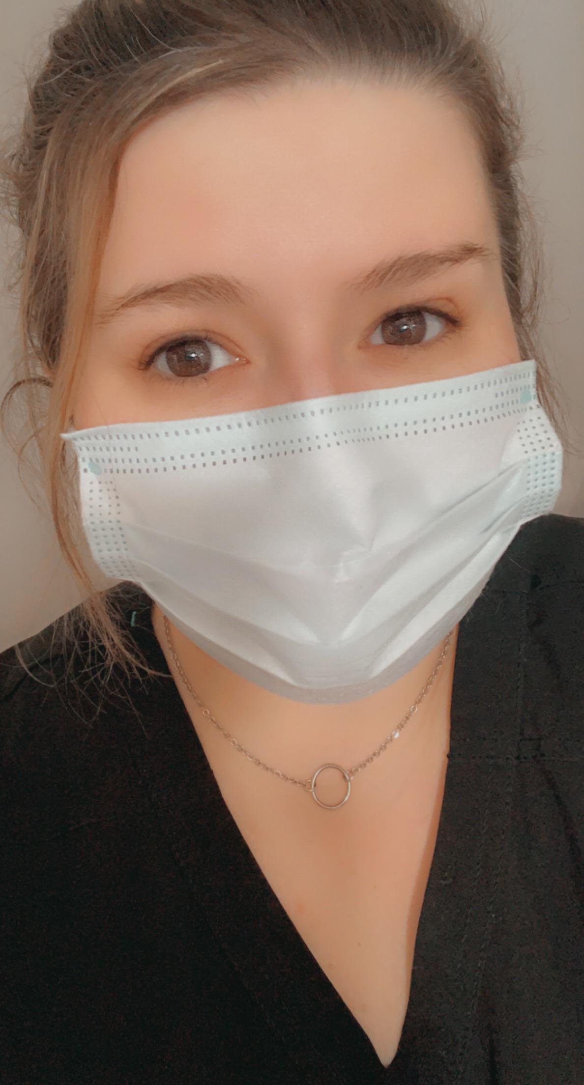 Can you tell I’m smiling under the mask? | Scrolller