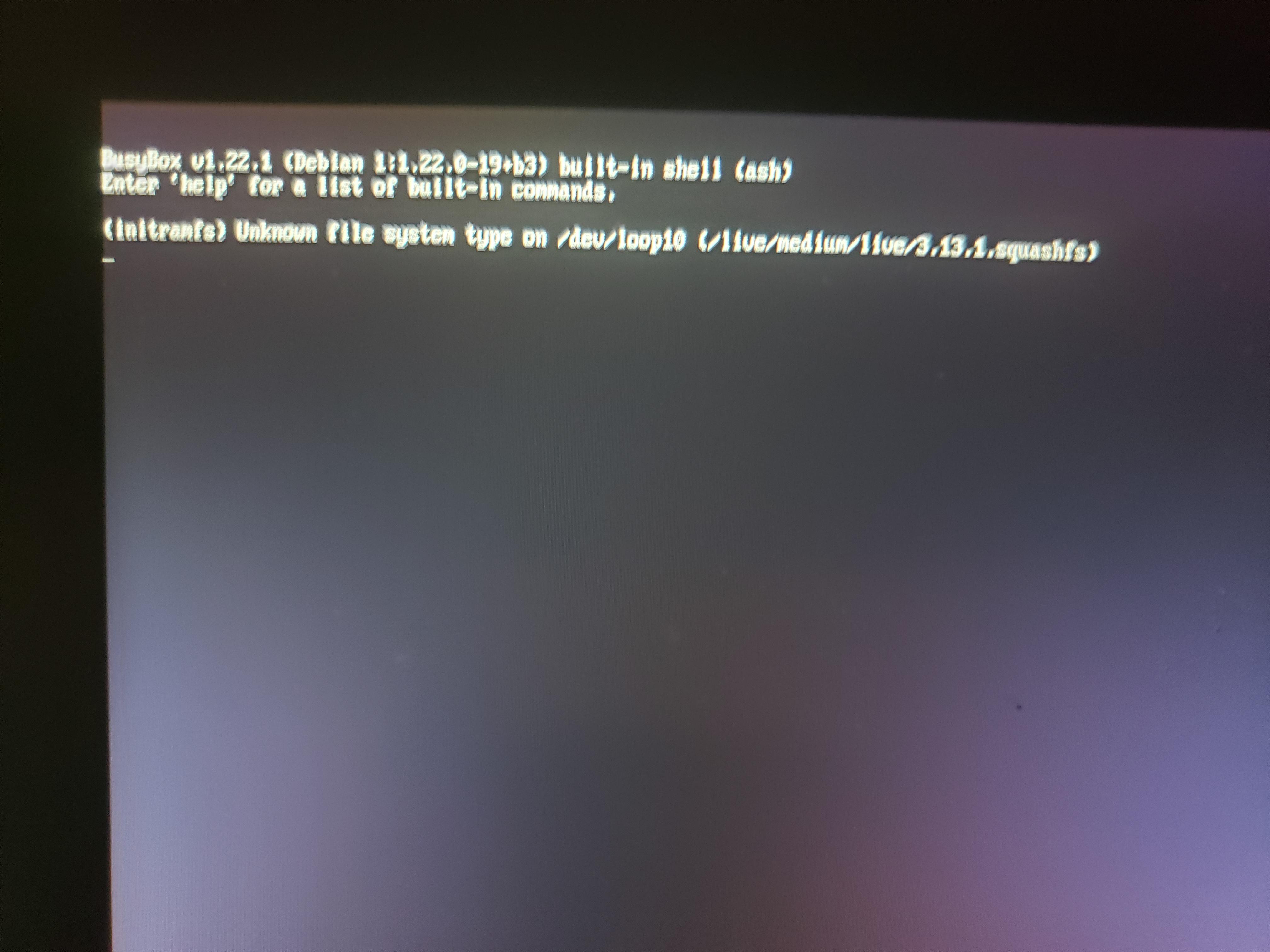 Cannot Start After Auto Updating Tails On Usbthis Is Where The Screen Hangs Scrolller
