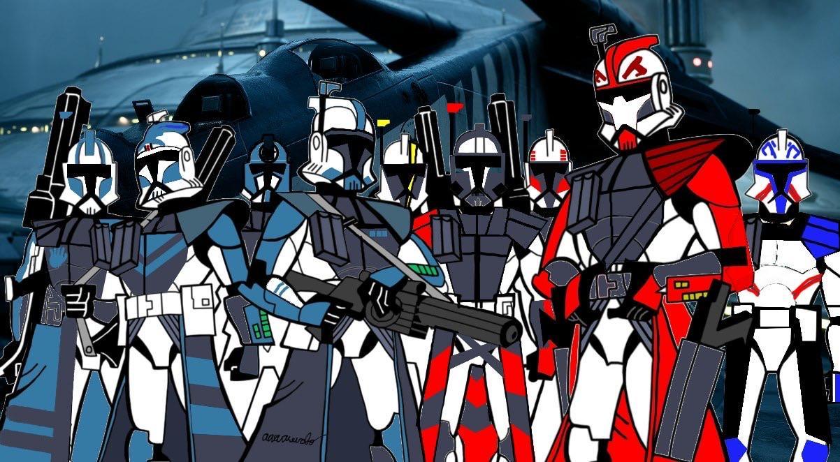 Canon ARC Troopers, 2003 Clone Wars Style (Featuring Fordo) | Scrolller