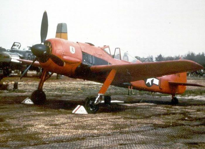 Captured FW-190 A8 from 5 Staffel II/JG4 in U.S. insignia at the airbase of St Trond, Belgium ...