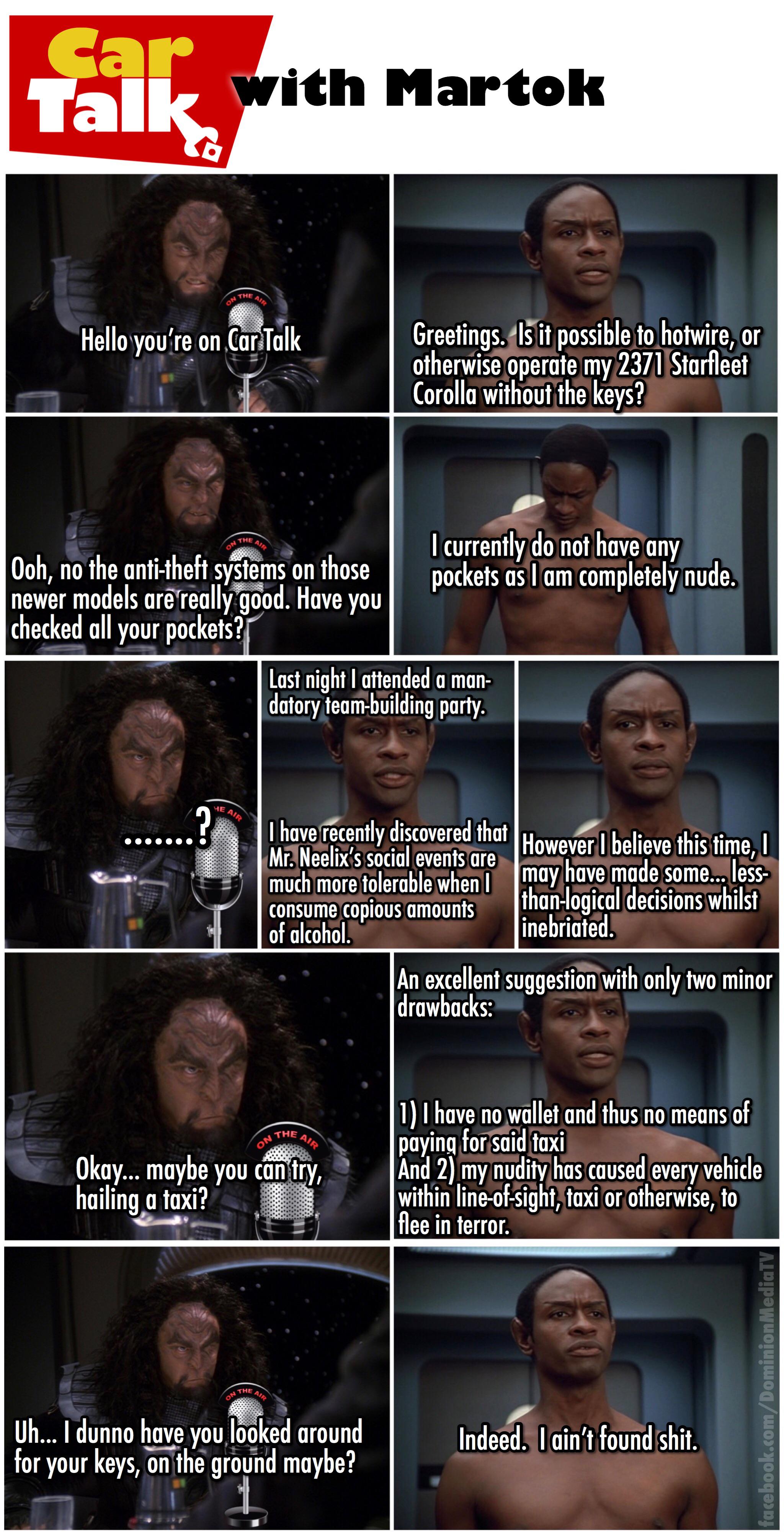 Car Talk with Martok episode 12 | Scrolller