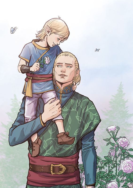 Caranthir & Avallac'h - The Golden Boys - by Yagi Hikaru | Scrolller