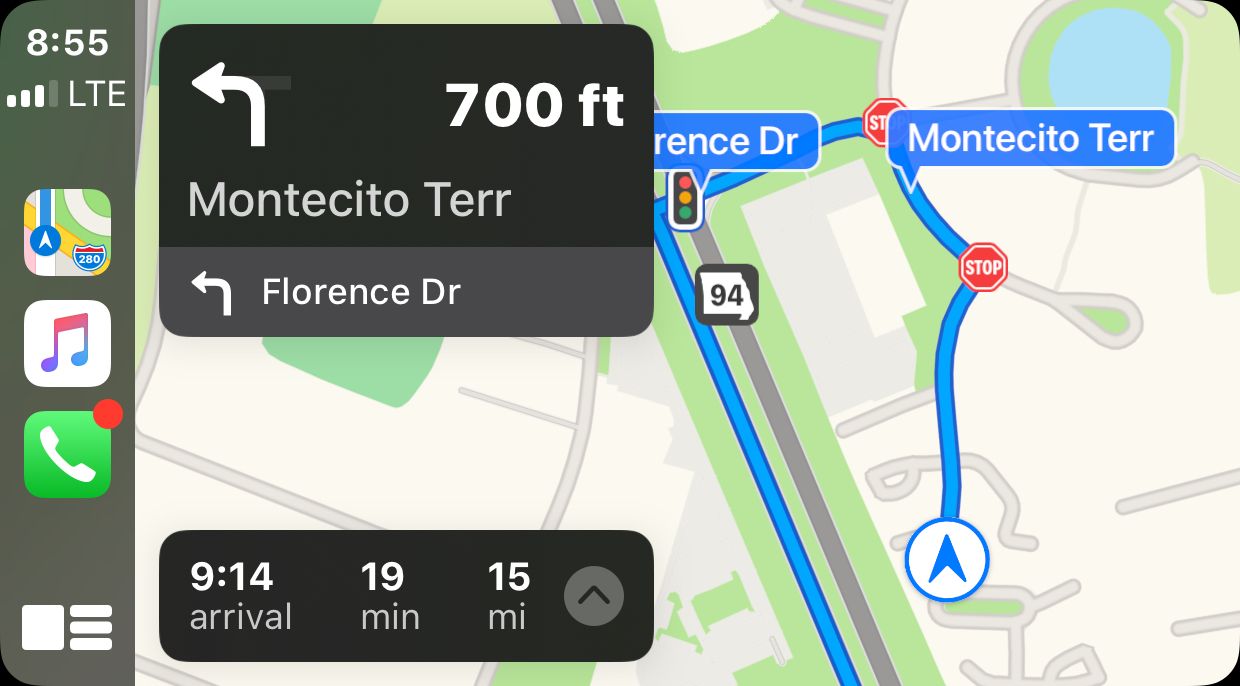 Carplay now shows stop lights/ signs | Scrolller