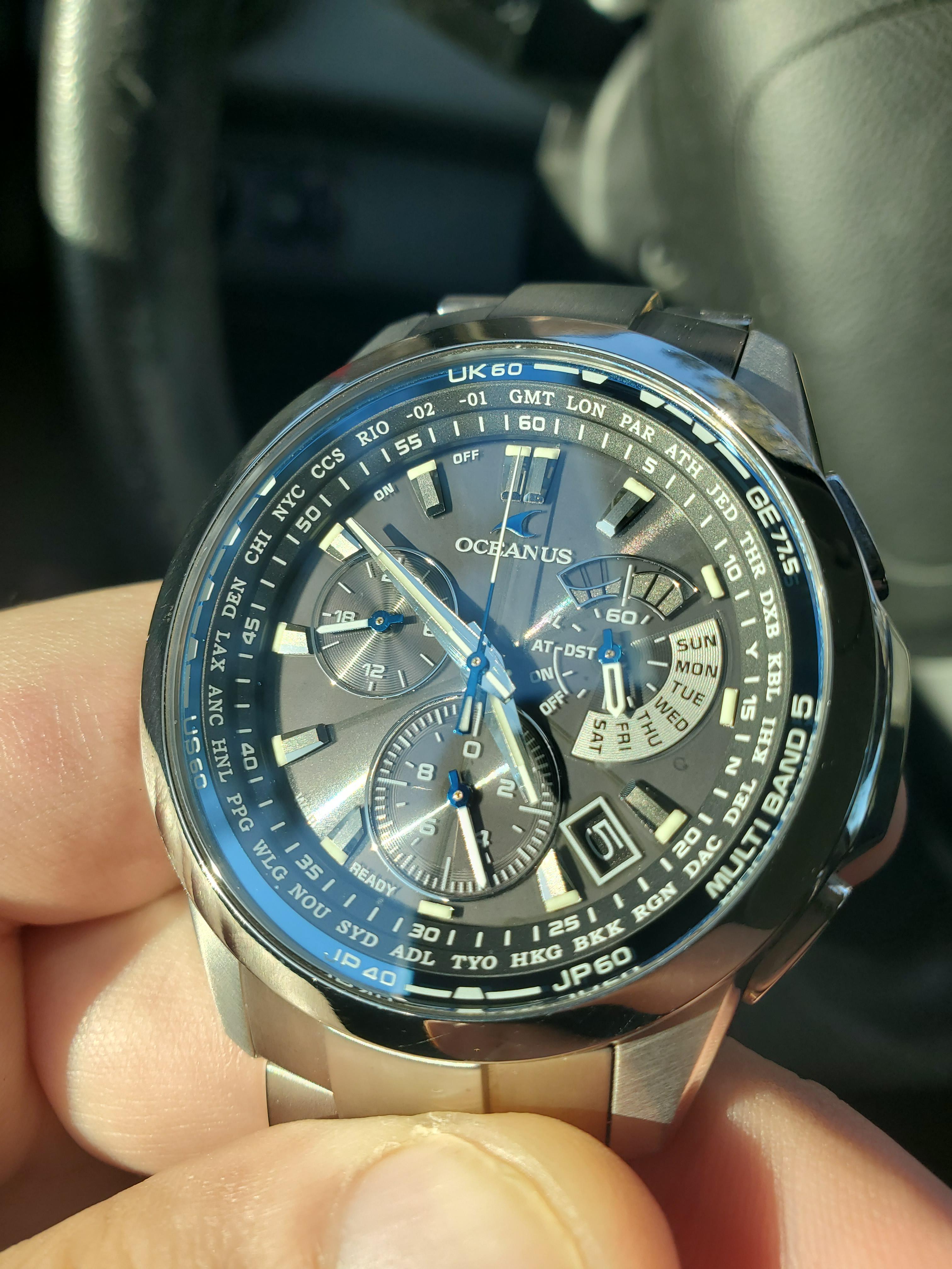 [Casio] - A fine addition to my collection. The Waveceptor Oceanus | Scrolller