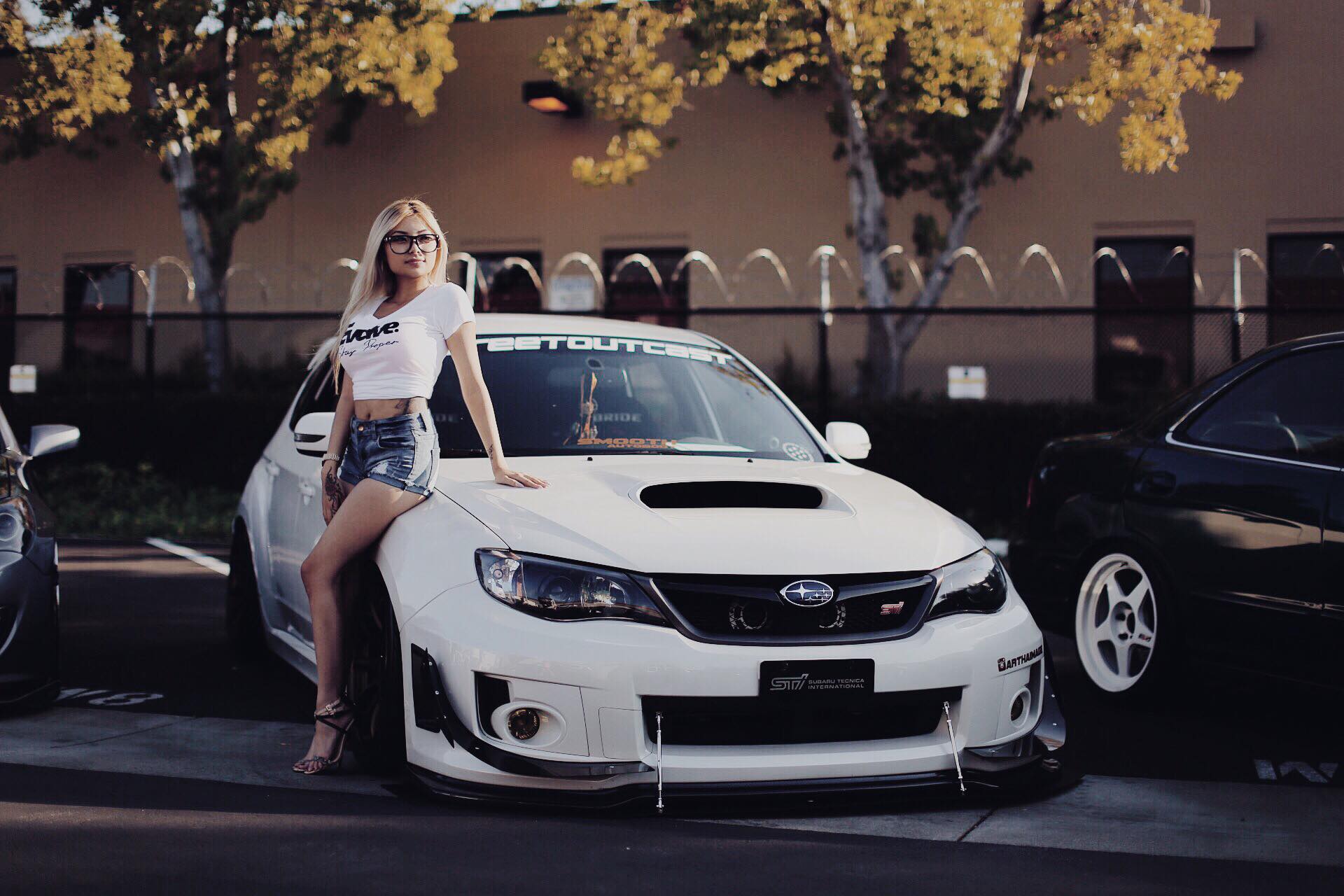Cassie with a Subaru | Scrolller