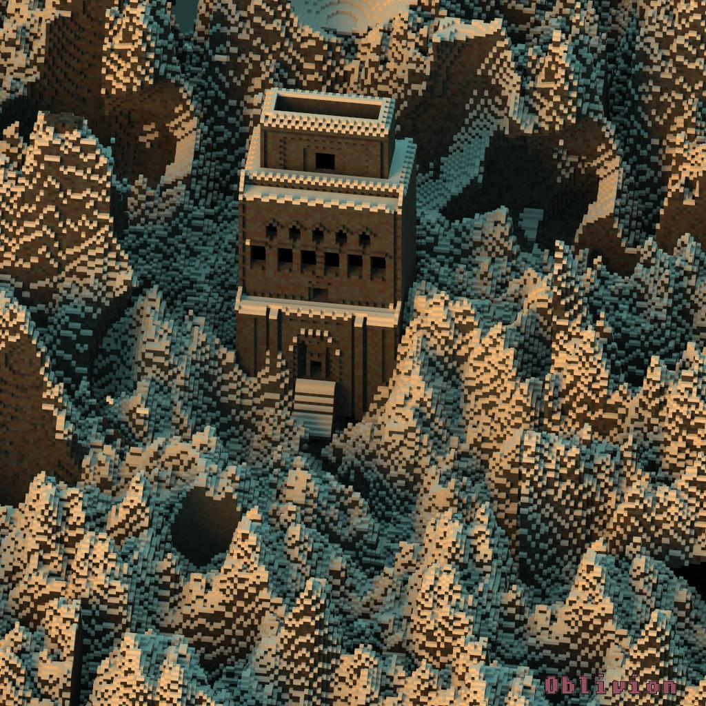 Castle. I tried to render at a better resolution but my computer pooped itself when I tried ...