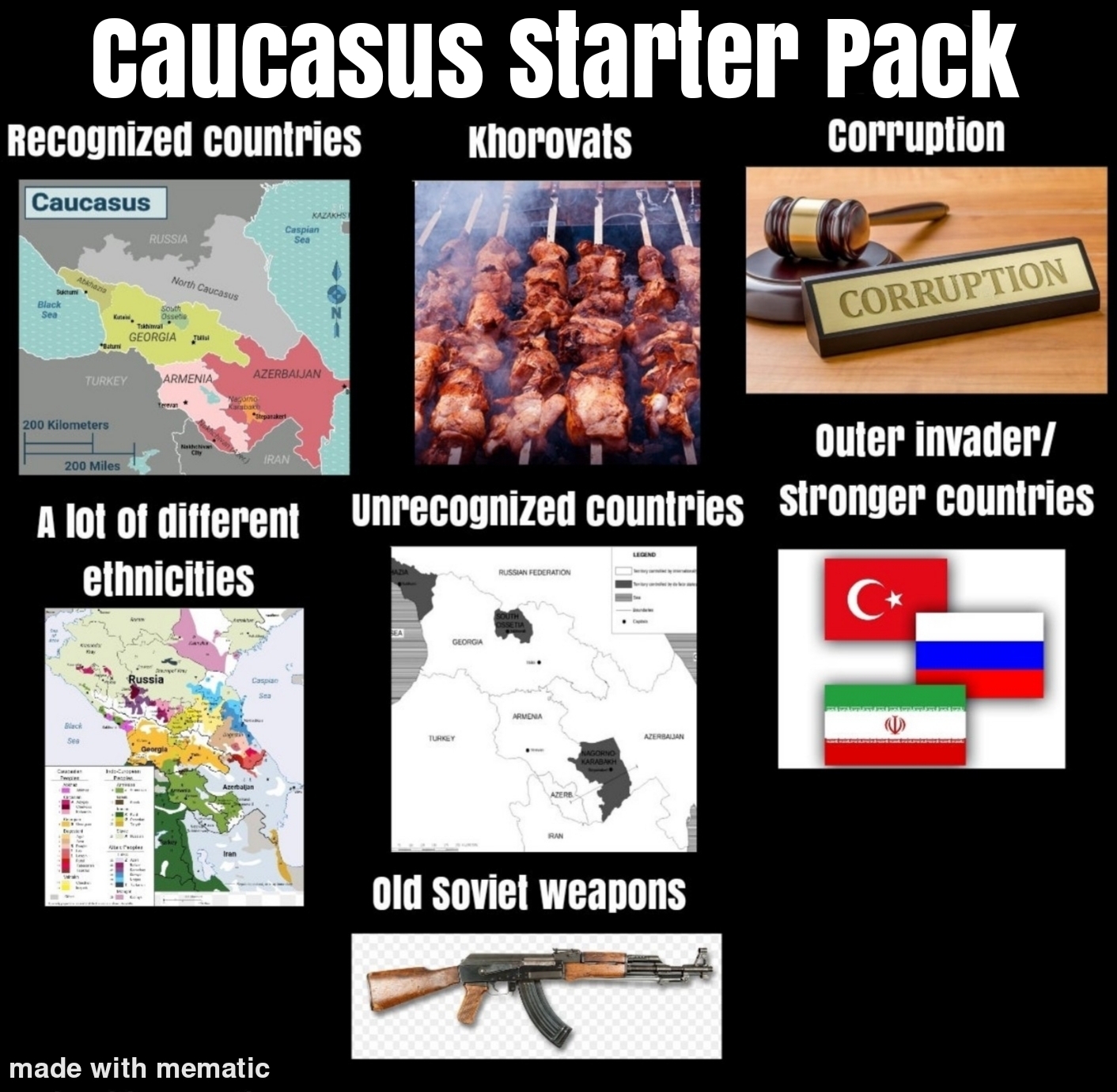 Caucasus Starter Pack | Scrolller