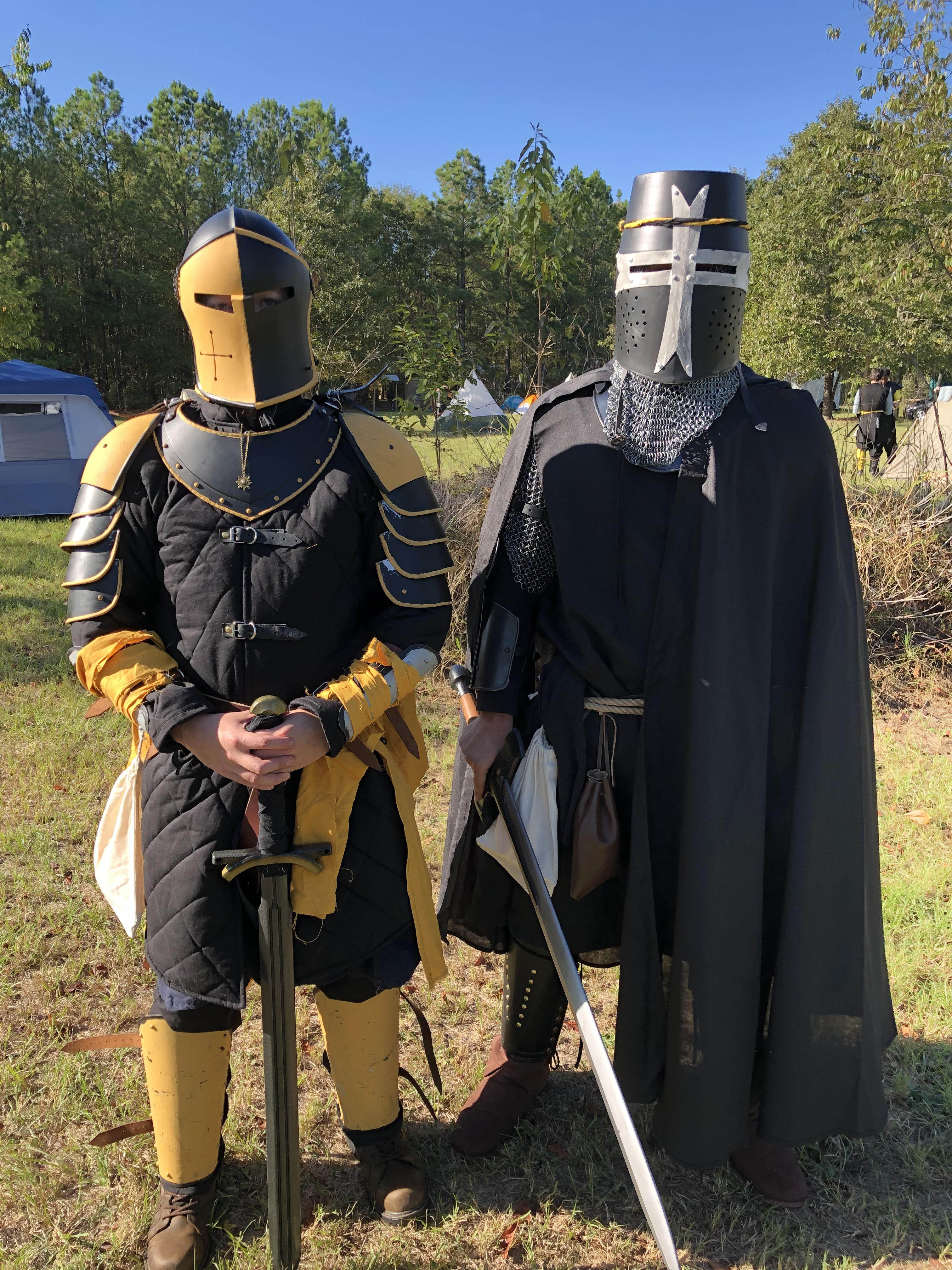 Caulder and Alexander Phitau present and accounted for at our first larp event | Scrolller