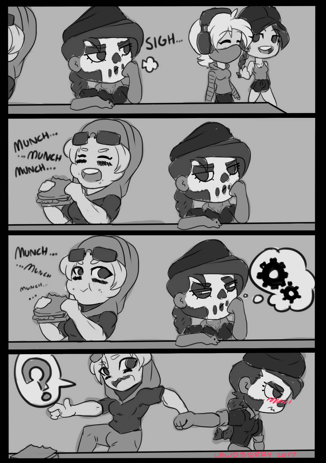 Caveira and futa Valkyrie comic | Scrolller