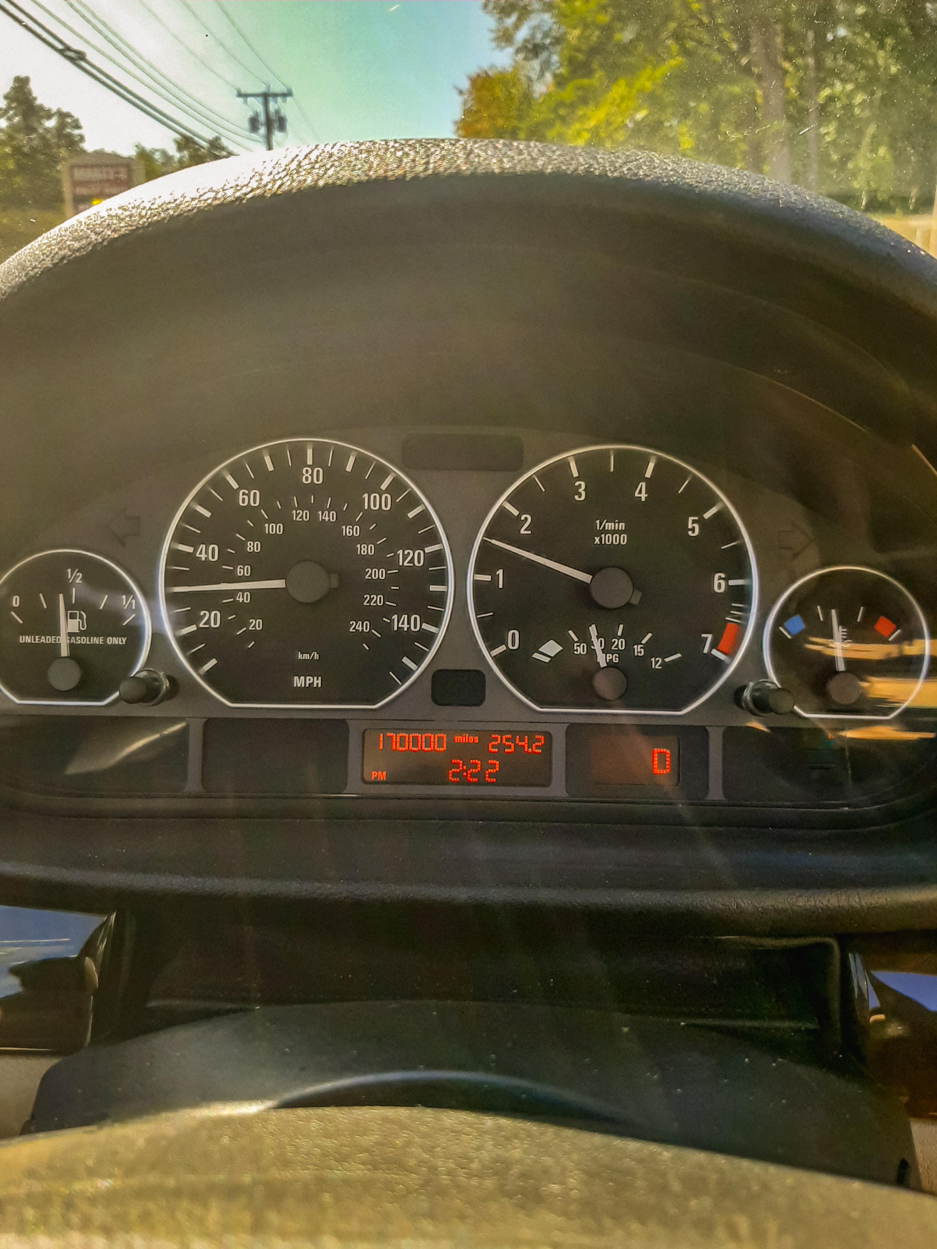 Celebrating 170k With My E46! Wishing Many Miles Of Sheer Driving Pleasure To My Fellow Owners ...