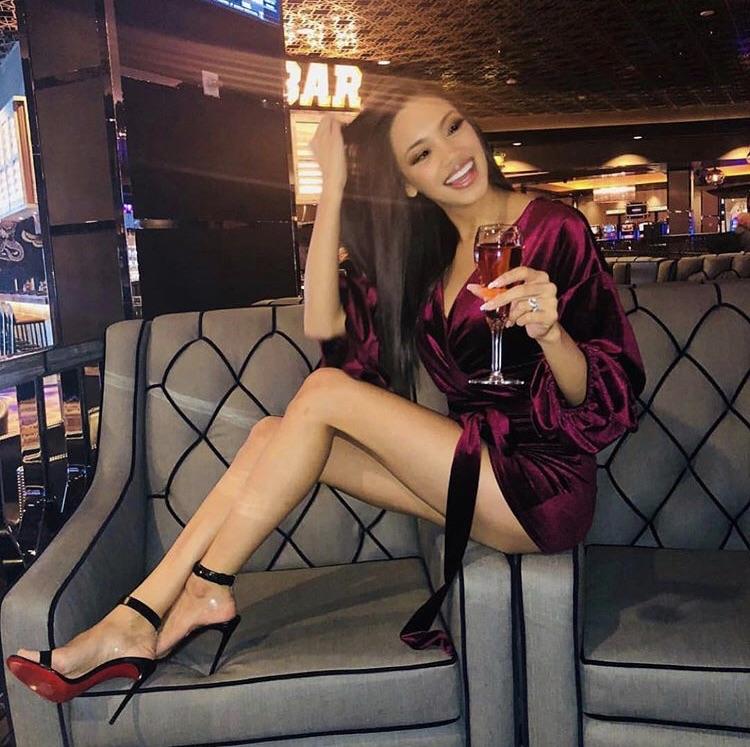 Celebrating the new year, heels digging into couch | Scrolller