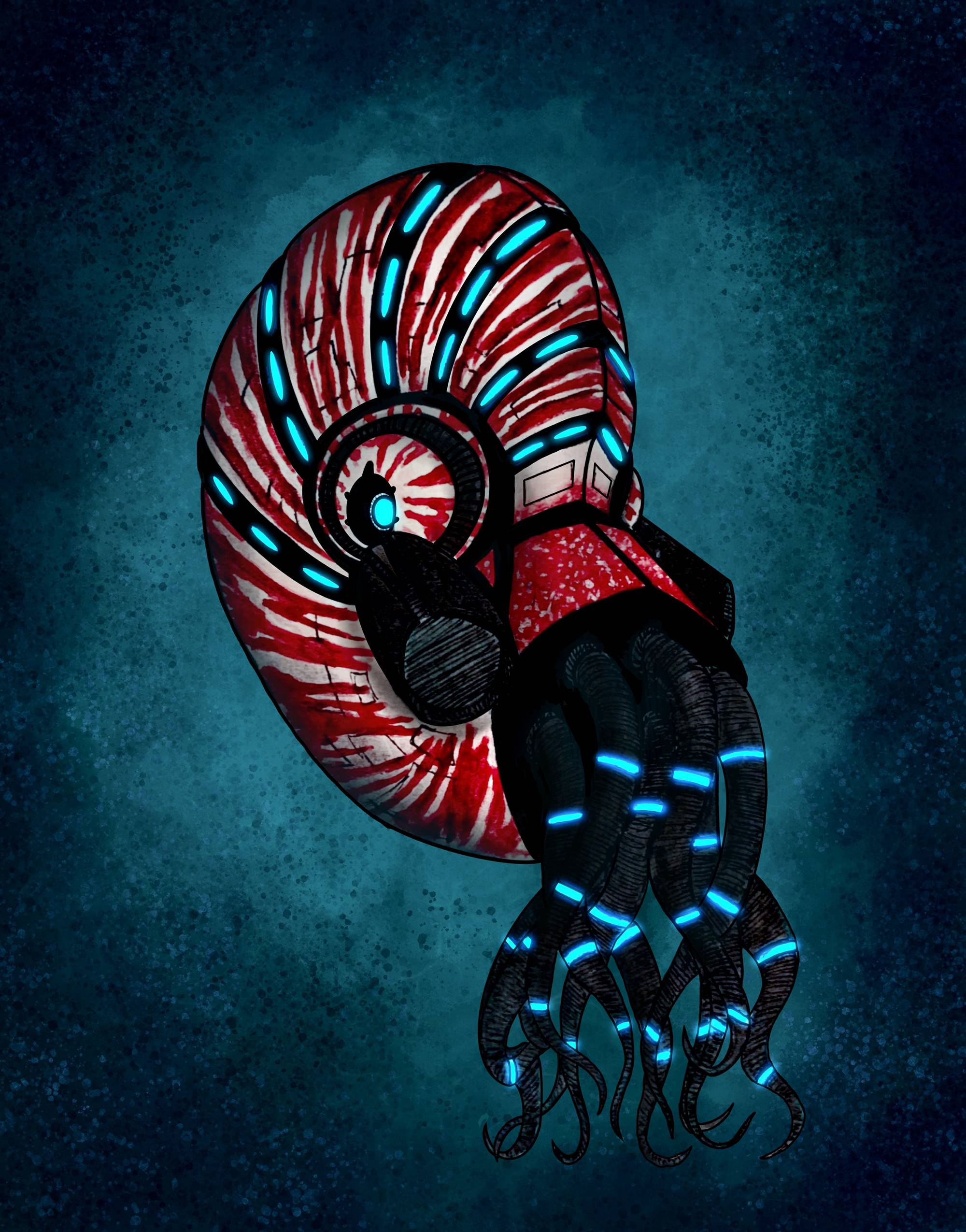 Cephalopoda Diver Type: Nautilus | Scrolller