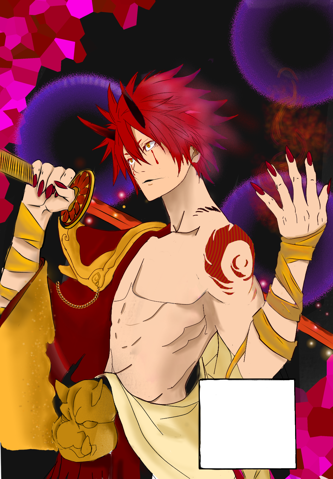 [CH80] coloured Benimaru | Scrolller