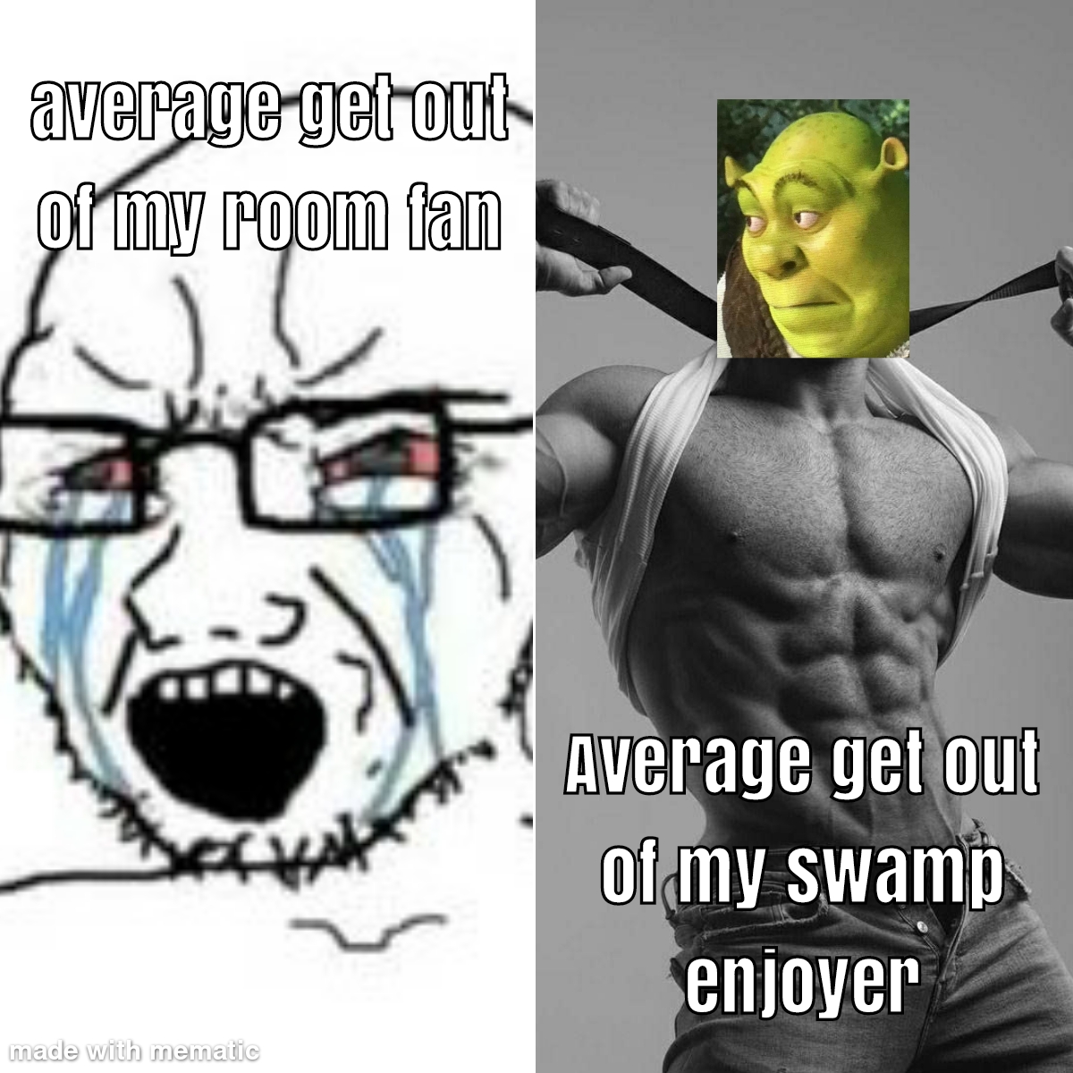 Chad shrek | Scrolller