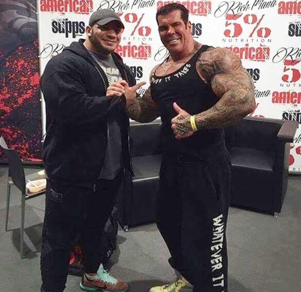 Champion Big Ramy and iconic Rich Piana | Scrolller