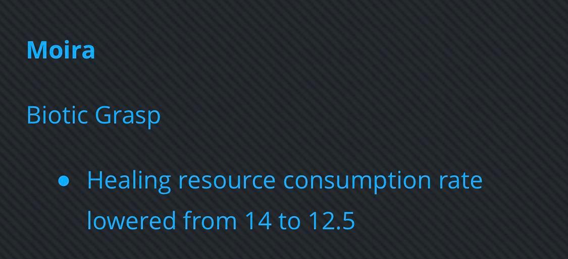 Changes to Moira in new experimental patch | Scrolller